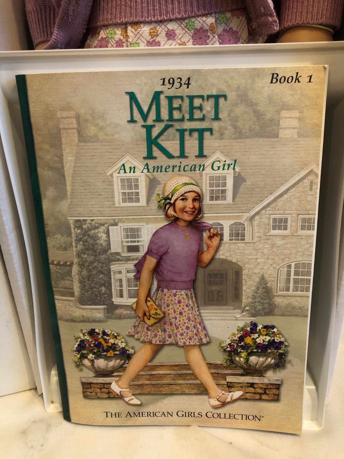 American Girl Doll 18" Kit Kittredge Meet Kit Book QDP Pleasant Company ...