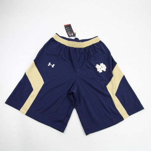 Notre Dame Fighting Irish Under Armour Athletic Shorts Men's Navy/Gold ...