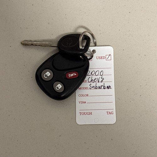 2000 Chevy Suburban OEM Key and Fob | eBay