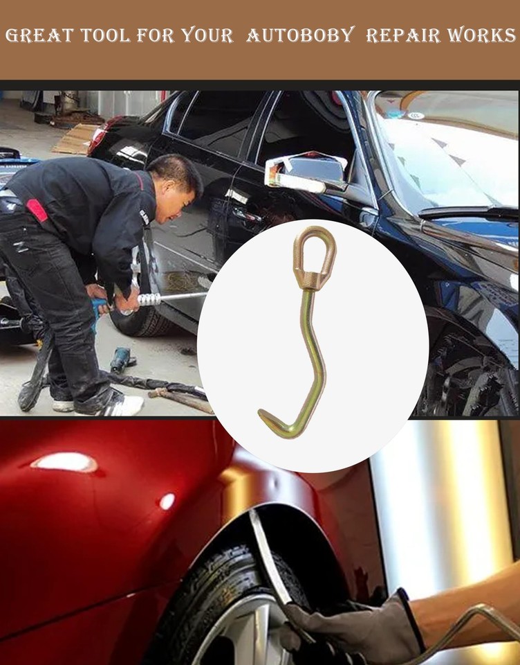 Auto flat nose sheet metal hook，car auto body repair tools, collision ...