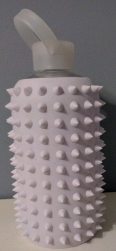 BKR Glass Water Bottle Spiked Teddy Light Pink | eBay