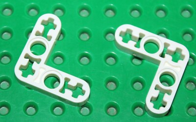 Lego Technic White Technic Beam Liftarm Bent ref 32056/set 9748 8288 ...