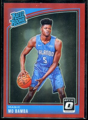 Mo Bamba 2018-19 Panini Optic Red Prizm RC 83/99 | eBay