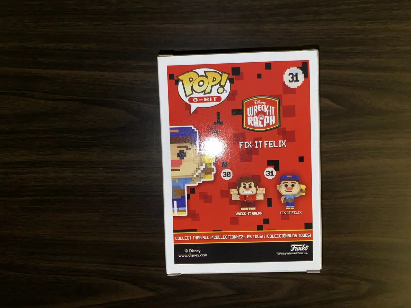 SET OF 2 - SDCC 2018 Exclusive Funko Pop! 8-BIT Wreck It Ralph And Fix ...