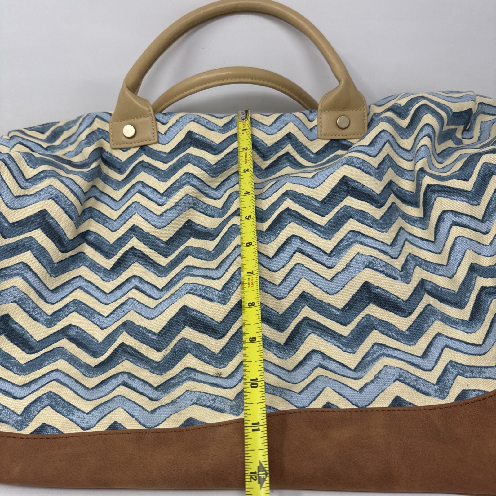 Large Mossimo Supply Co Chevron Tote Beach bag | eBay