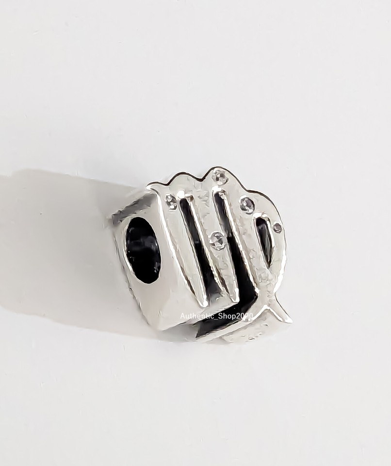 NEW 100% Authentic PANDORA 925 Silver Sparkling Virgo Zodiac Charm ...