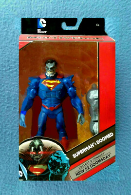 SUPERMAN: DOOMED 6 INCH FIGURE DC COMICS MULTIVERSE MATTEL BUILD 52 ...