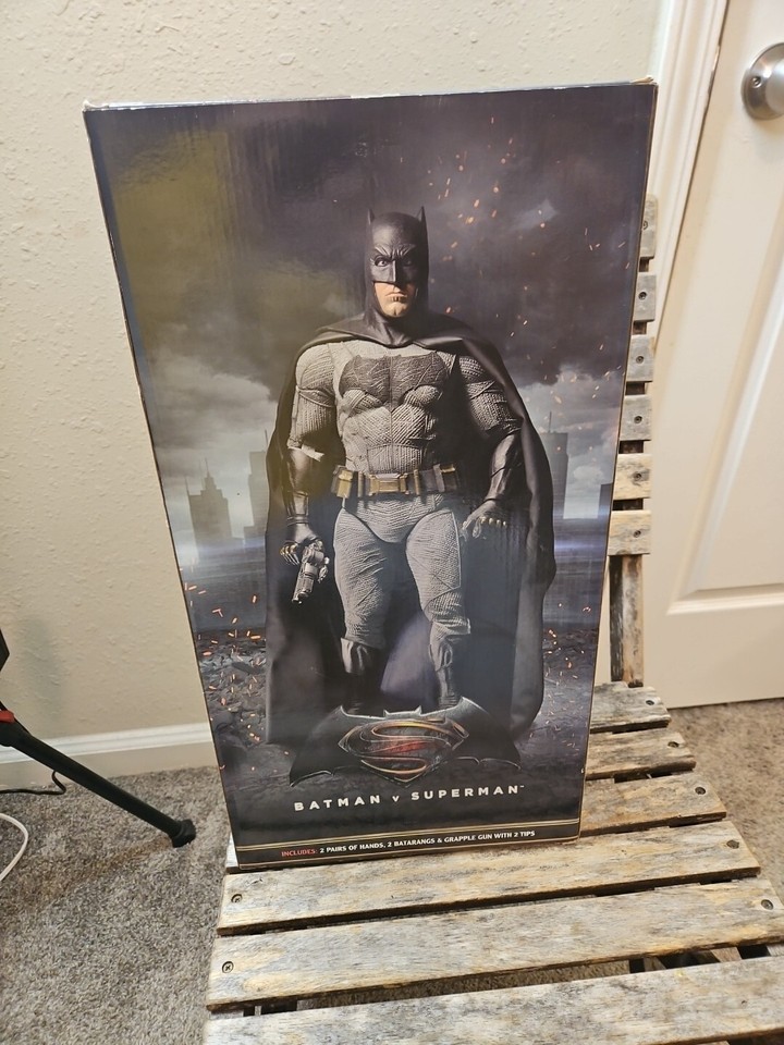 Batman v Superman NECA Ben Affleck 1/4 Scale 18" Action Figure DC ...
