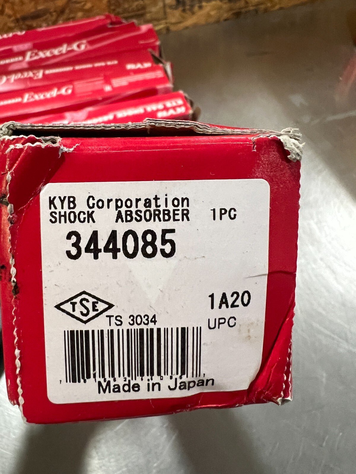 (QTY 6) KYB Shocks & Struts Excel-G Rear KYB 344085 fits Chevrolet ...