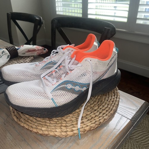 Saucony Kinvara 14 Low White Agave Gravel 4mm Offset Size 11.5 | eBay