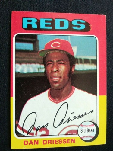 1975 Topps Baseball Card # 133 Dan Driessen - Cincinnati Reds | eBay