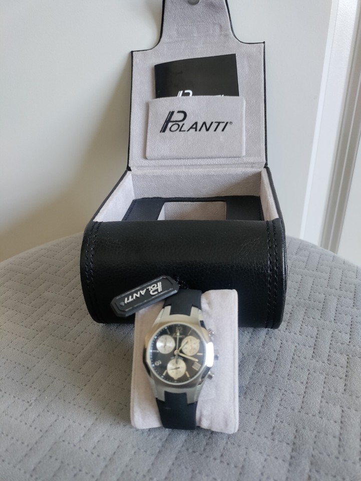 Polanti Mens Chronograph L02K Professional Watch. Water resistant. NWT ...