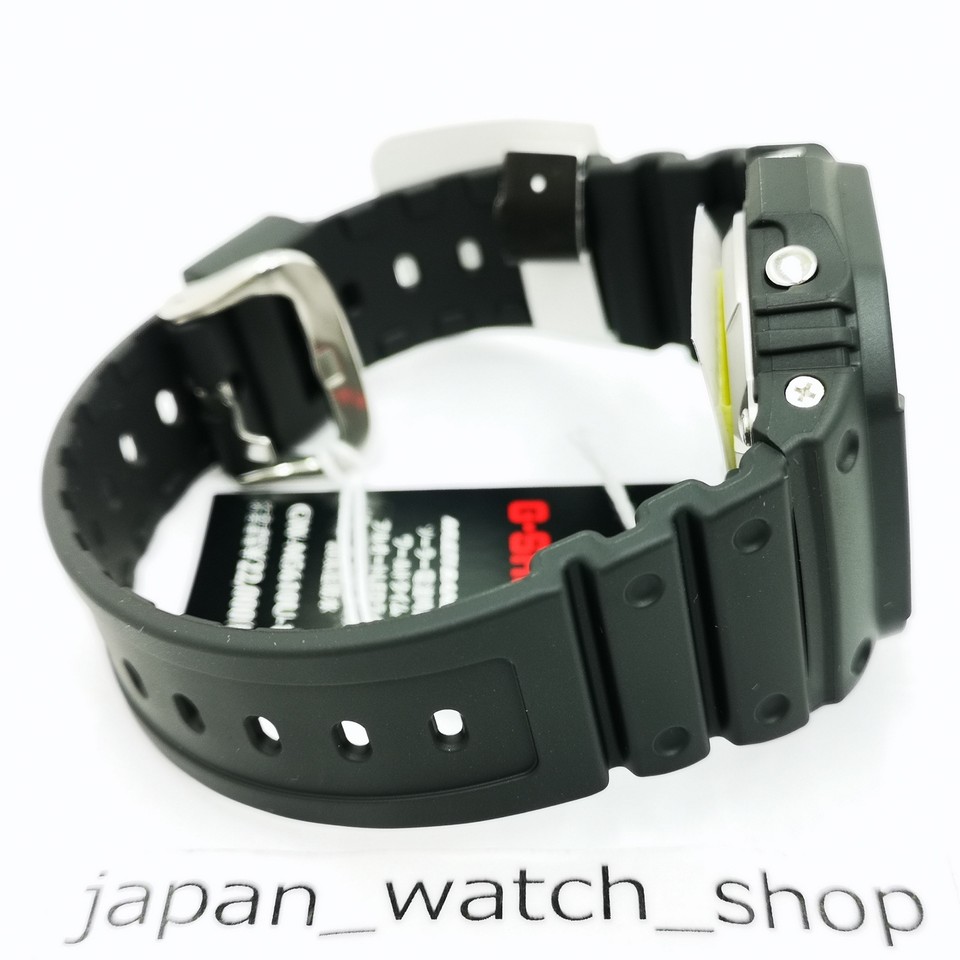 CASIO G-SHOCK GW-M5610U-1JF Black Red Waterproof Solar Men's Watch New ...