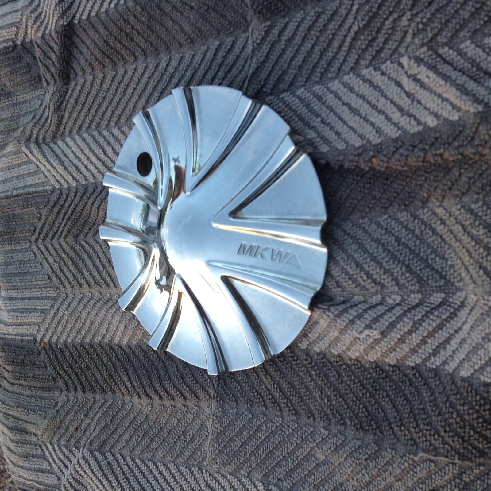 MKW Chrome Bolt On Wheel Center Hub Cap 6.125" OD | eBay
