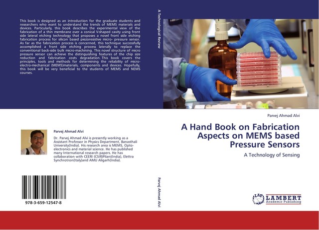 A Hand Book On Fabrication Aspects On Mems Based Pressure Sensors von ...