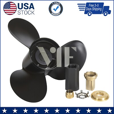 14 1/2 x 19 |48-832830A45 Aluminum Outboard Boat Propeller fit Mercury ...