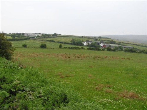 Photo 6x4 Stranisk Townland, Glenmornan Artigarvan Looking south-east ...