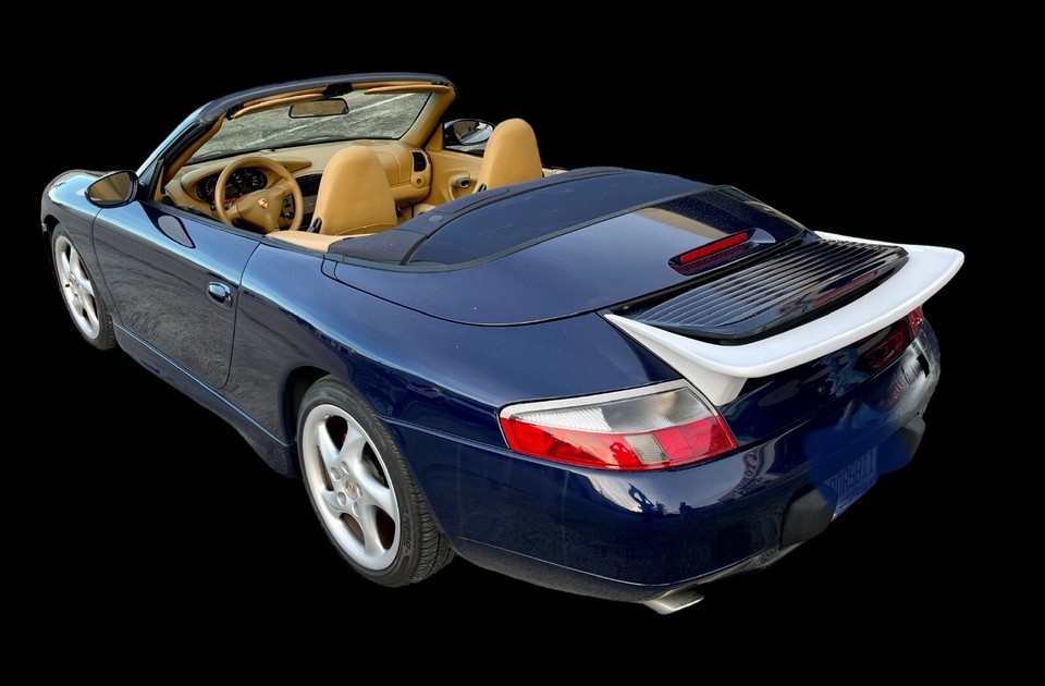 Porsche 996 Coupe & Cabrio 1999-04 rear Arch Wing Spoiler WhaleTail ...
