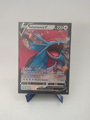 Pokemon Card Darkness Ablaze Salamence V 143/189 Near Mint | eBay