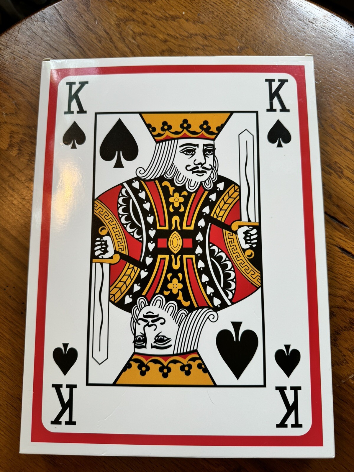 Jumbo Size Playing Cards, Giant Size Playing Cards, Party Card Deck ...