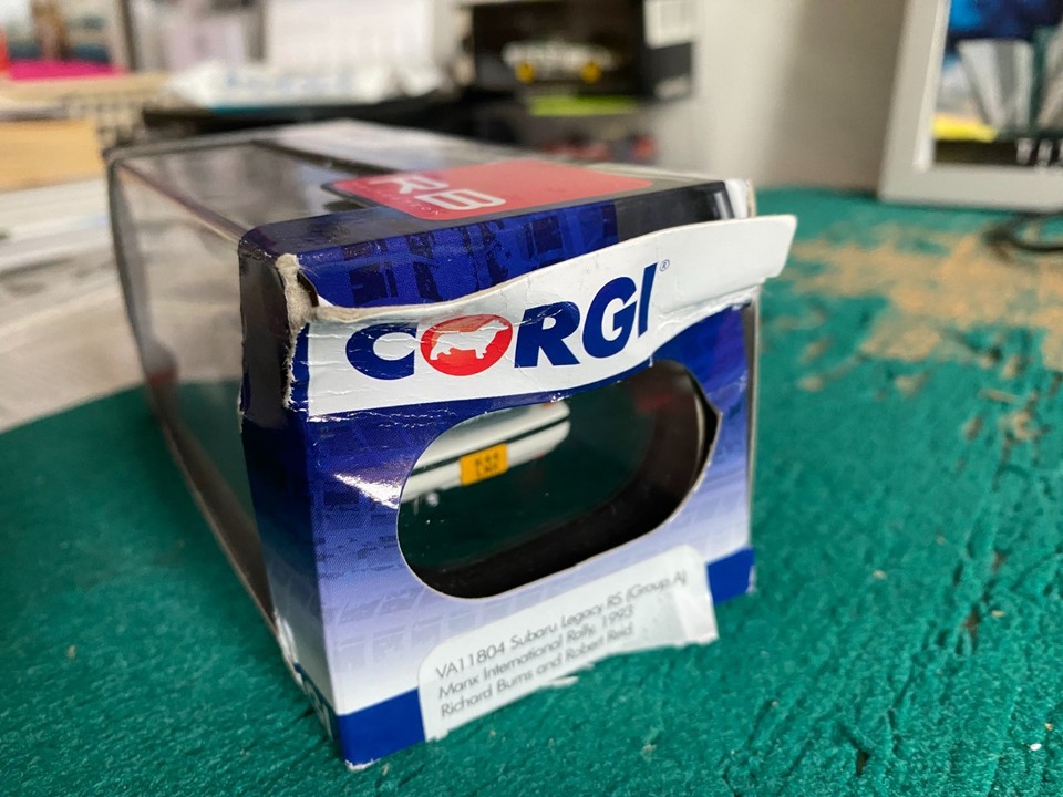 CORGI VANGUARD DIECAST MOTOR 1/43 SCALE MODEL REF: RICHARD BURNS ...