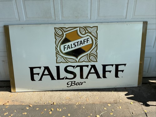 Vintage Falstaff Beer Advertising Sign | eBay