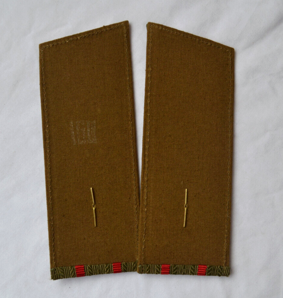 Soviet Tank troops Shoulder Boards Collar Tabs lot USSR Officer ...