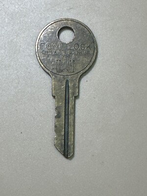Vintage Factory FORT LOCK Key #K063077 | eBay