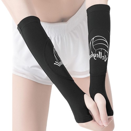 Volleyball Arm Guards Sleeve Elbow for Women Soft Volleyball Wrist ...