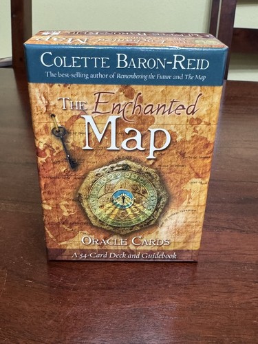 The Enchanted Map Oracle Cards, 54 card deck Guidebook Colette Baron-Reid Tarot | eBay