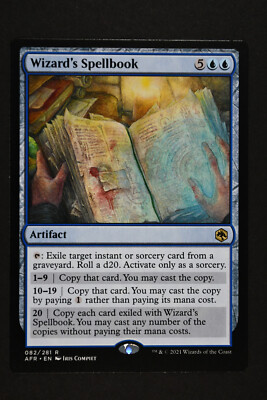 Magic The Gathering: Wizard's Spellbook - AFR - Rare - NM - MTG | eBay