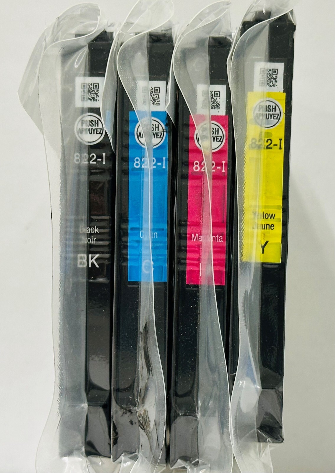 New Genuine Epson 822-I Black Cyan Magenta Yellow Ink Cartridges | eBay