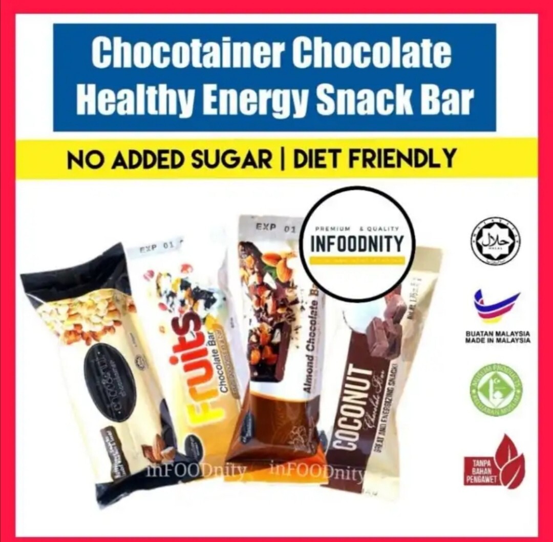 Chocotainer chocolate Diet Bar (NEW) Booster Your Energy | eBay