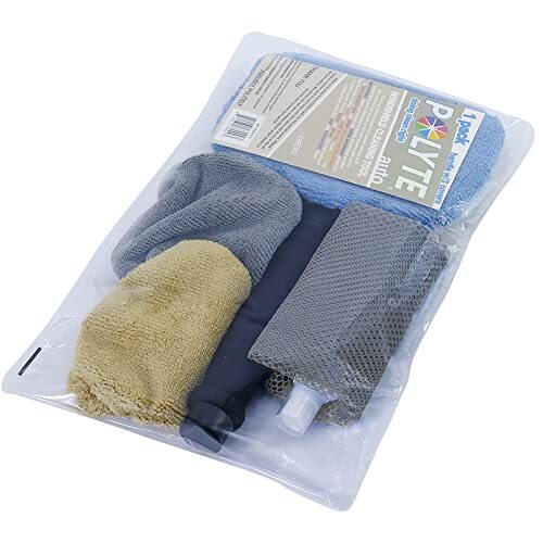 Pivoting Windshield Glass Cleaning Tool Extendable Aluminum Handle w/3 ...