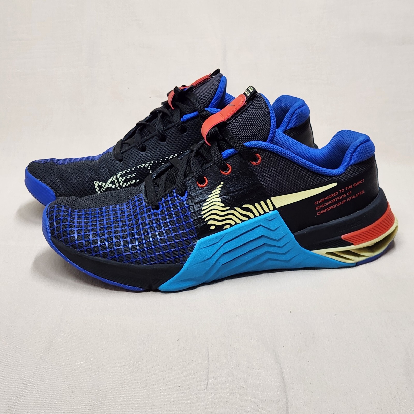 Nike Metcon 8 Anthracite Black Blue Men Cross Trainin… - Gem