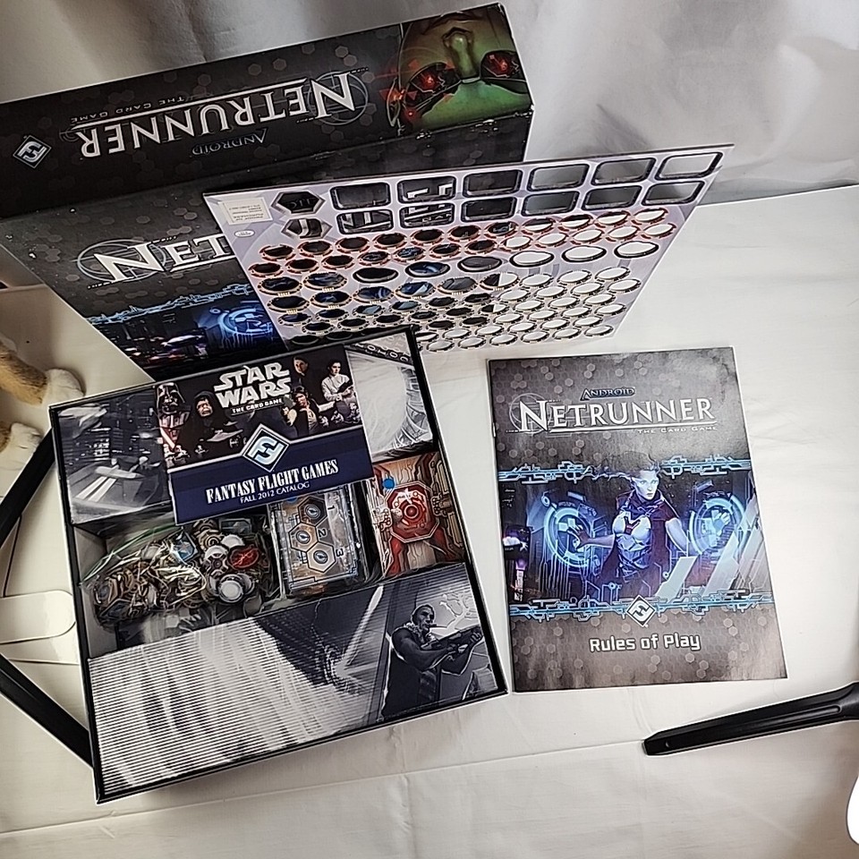 Android Netrunner Card Game Complete Richard Garfield Fantasy Flight ...