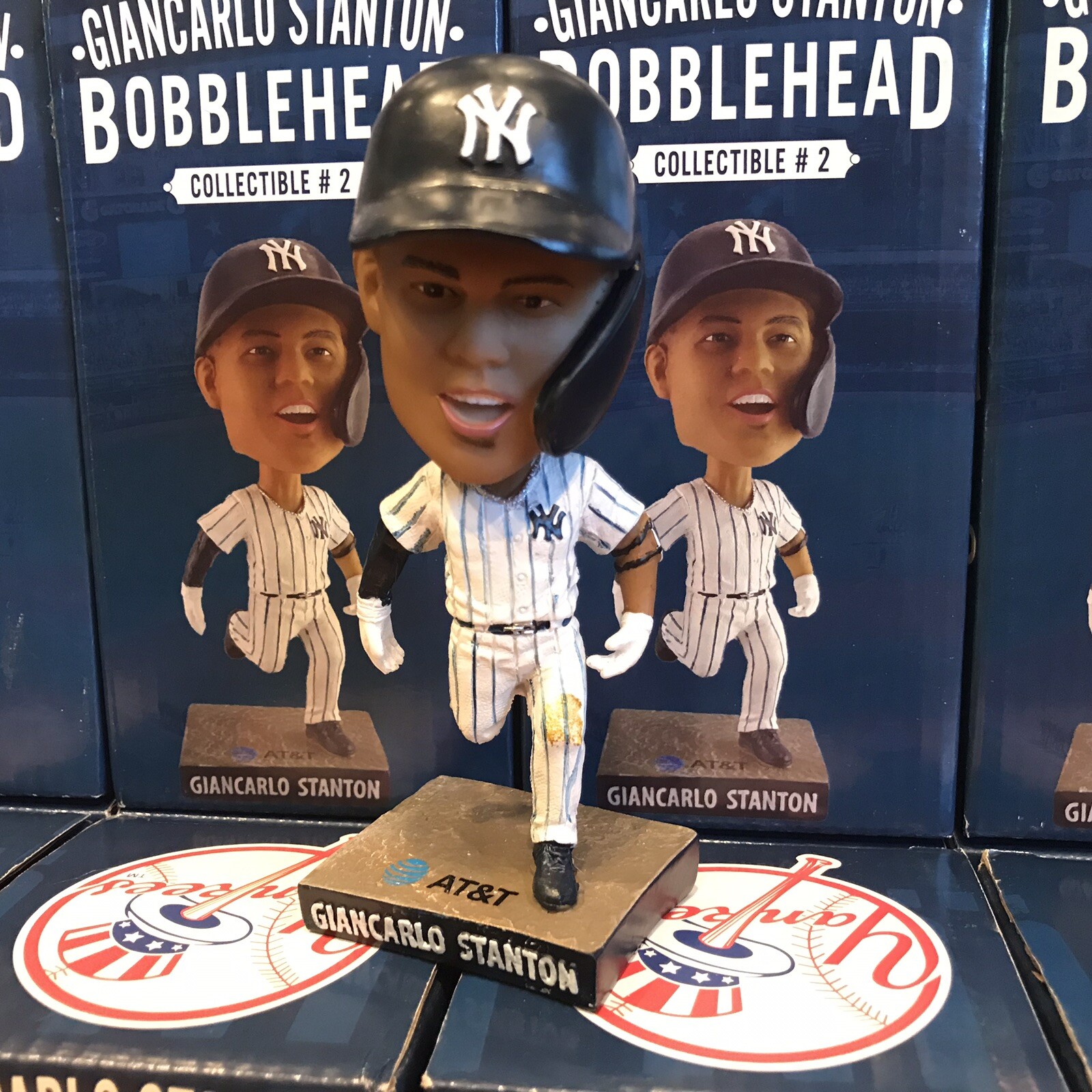 Giancarlo Stanton & Aaron Judge SGA New York Yankees Bobbleheads 2019 / ...