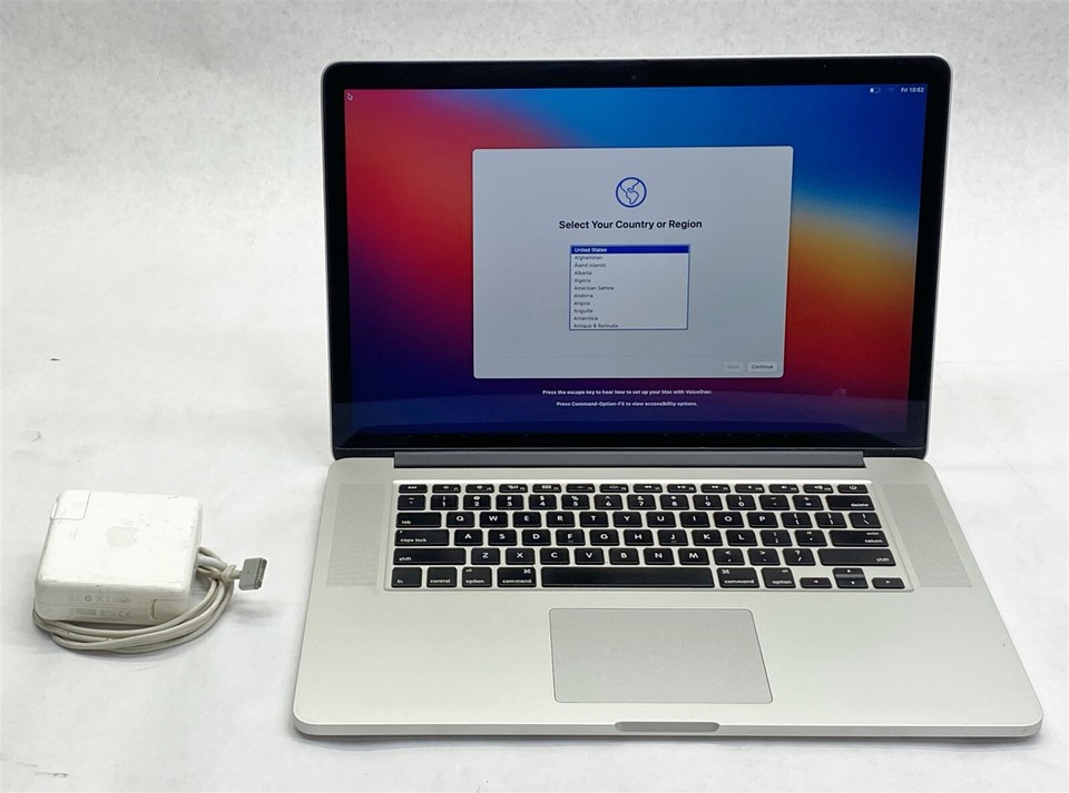 Apple MacBook Pro 11,2 A1398 Retina 15" i7-4770HQ 2.2GHz 16GB 251GB SSD ...