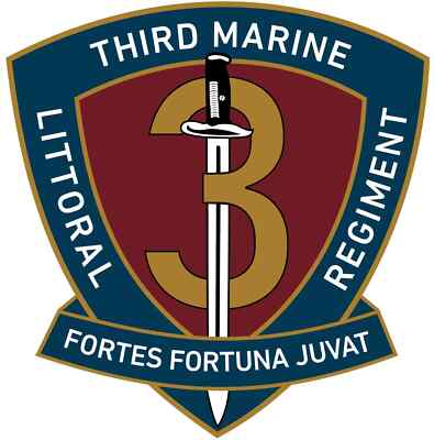12" MARINE CORPS THIRD MARINE LITTORAL REGIMENT STICKER DECAL USA MADE ...