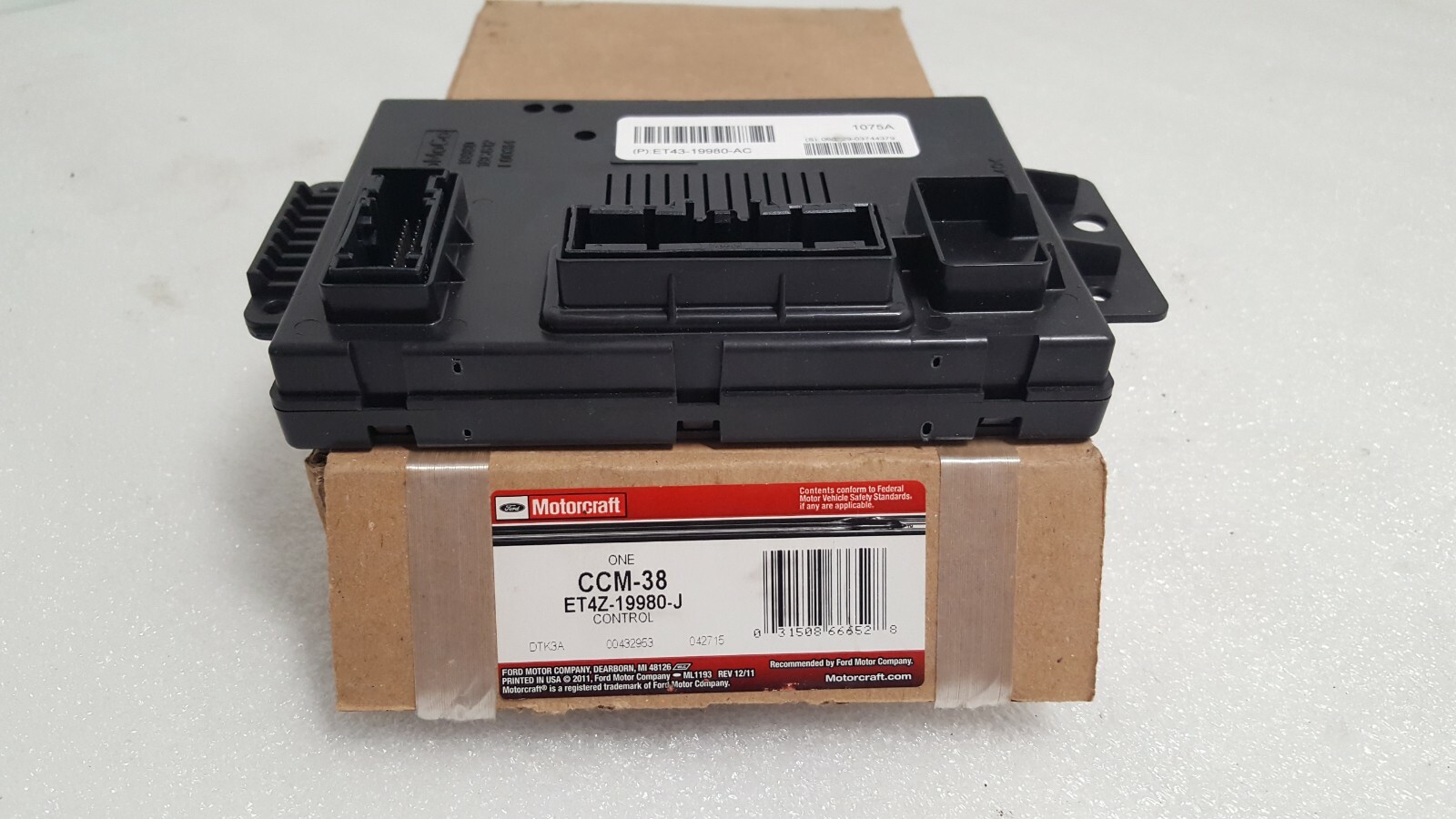 HVAC Control Module Front Motorcraft CCM-38