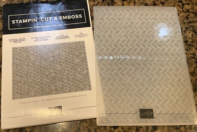 Stampin' Up COASTAL WEAVE 3D Embossing Folder ~ TROPICAL WOVEN BASKET ...