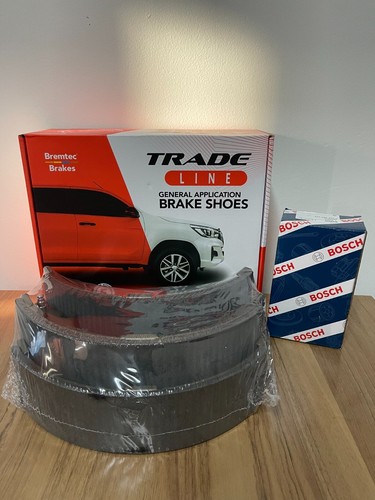 Rear 4 Brake Shoes + Wheel Cylinders for Holden Colorado Z71 RG U148PK ...