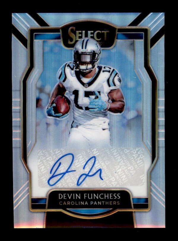 DEVIN FUNCHESS 2018 PANINI SELECT SILVER PRIZMS AUTOGRAPH AUTO #08/49 ...