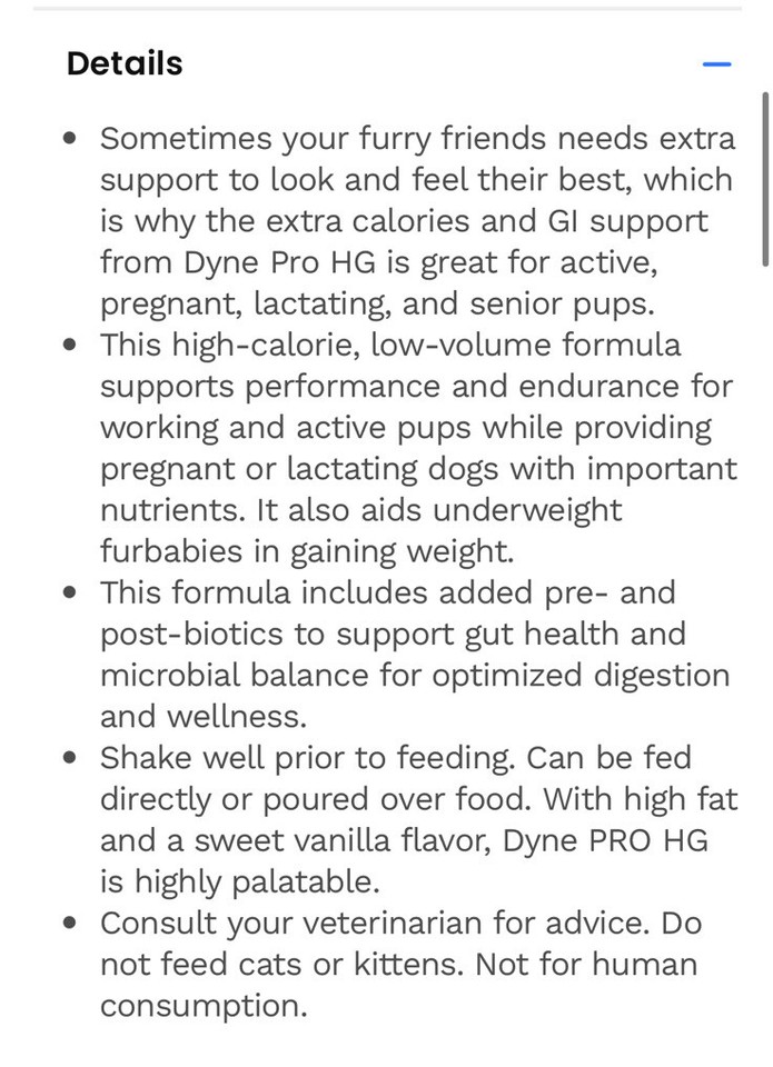 PETAG DYNE PRO HG Healthy Gut Liquid Supplement 16 oz. | eBay
