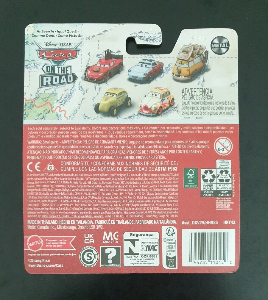 Disney Pixar Cars On The Road Pitstoposaurus Diecast Dinosaur Vehice ...