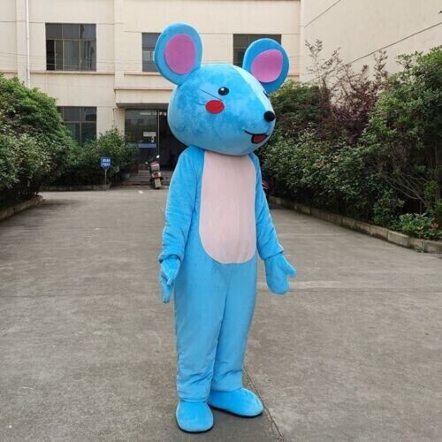 Little mouse Mascot Costume Cosplay Party Dress Clothing Halloween ...