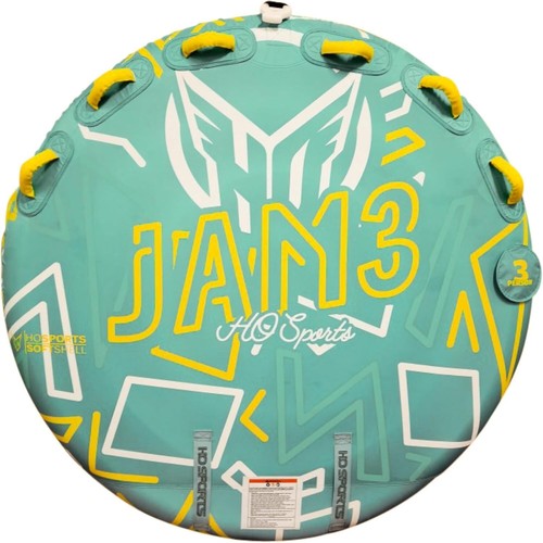 NEW! HO Sports Jam 3 Towable Deck Tube - 3 Person Tube for Boating ...