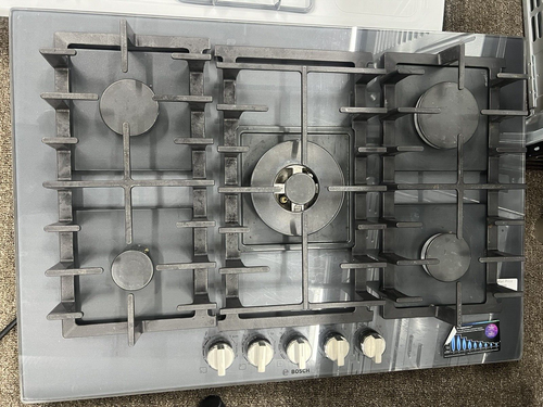 Bosch - Benchmark Series 30" Built-In Gas Cooktop with 5 burners ...