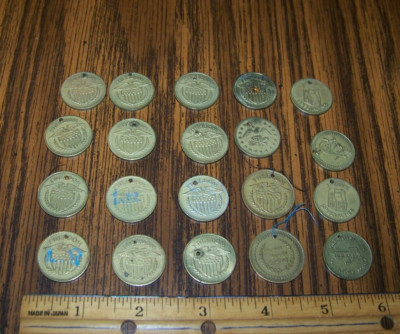 Vintage Arcade Video Game Tokens "Cheater Tokens" (All 20) Vintage 1980 ...