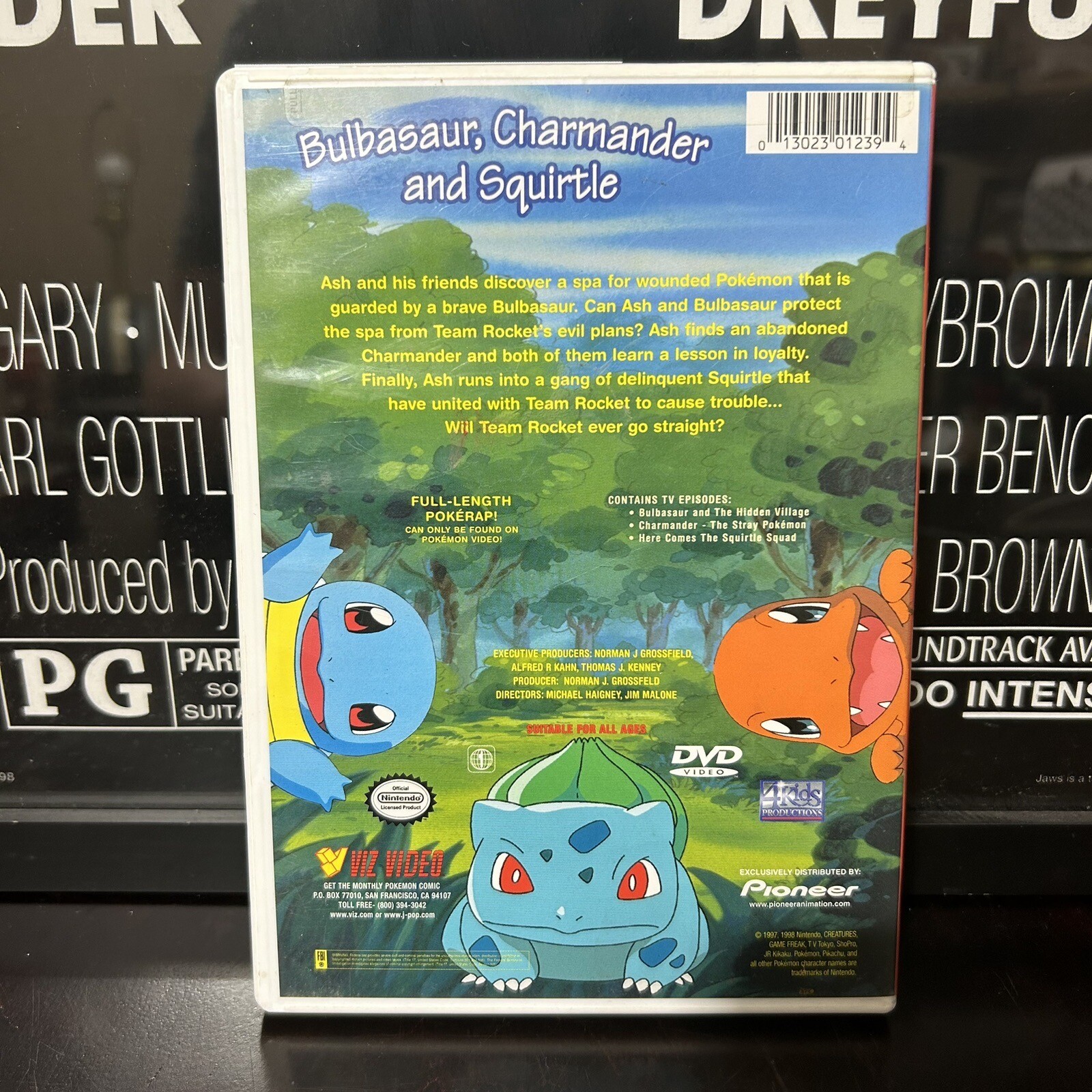 Pokemon Vol. 4: Poke Friends (DVD, 1999) Viz Video Pioneer Nintendo ...